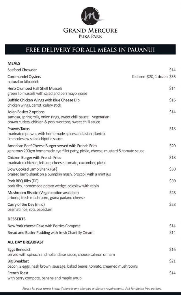 Restaurant and Bar - Grand Mercure Puka Park Resort